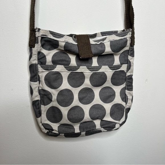 thirty-one | Bags | Thirtyone Retro Metro Gray Cream Brown Polka Dot ...
